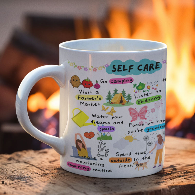 Self-Care Mug – Inspire Your Daily Well-Being - Yaihey